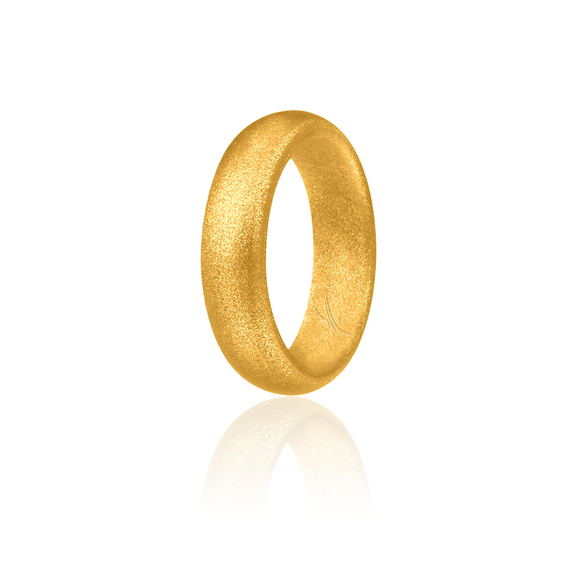 ROQ | Jewelry | Silicone Wedding Ring Dome Style Gold By Roq For Women ...